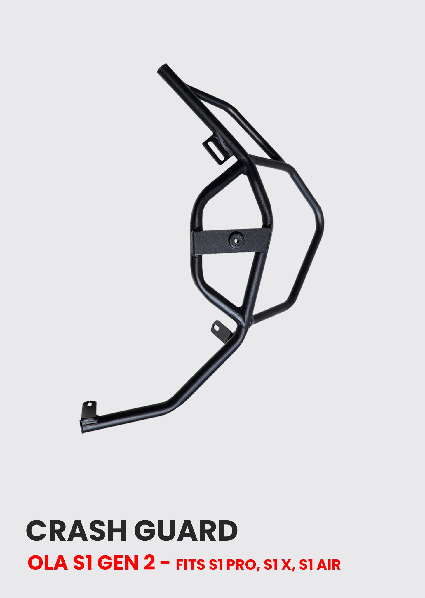 OLA GEN 2 CRASH GUARD FRONT & BACK WITH FOOTREST EV 1001 – htexhaust