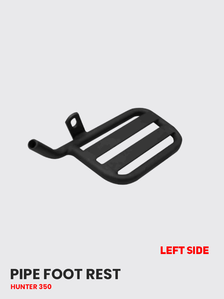 Foot Rest PIPE for HUNTER 350 – FTR 711 – LEFT SIDE – htexhaust