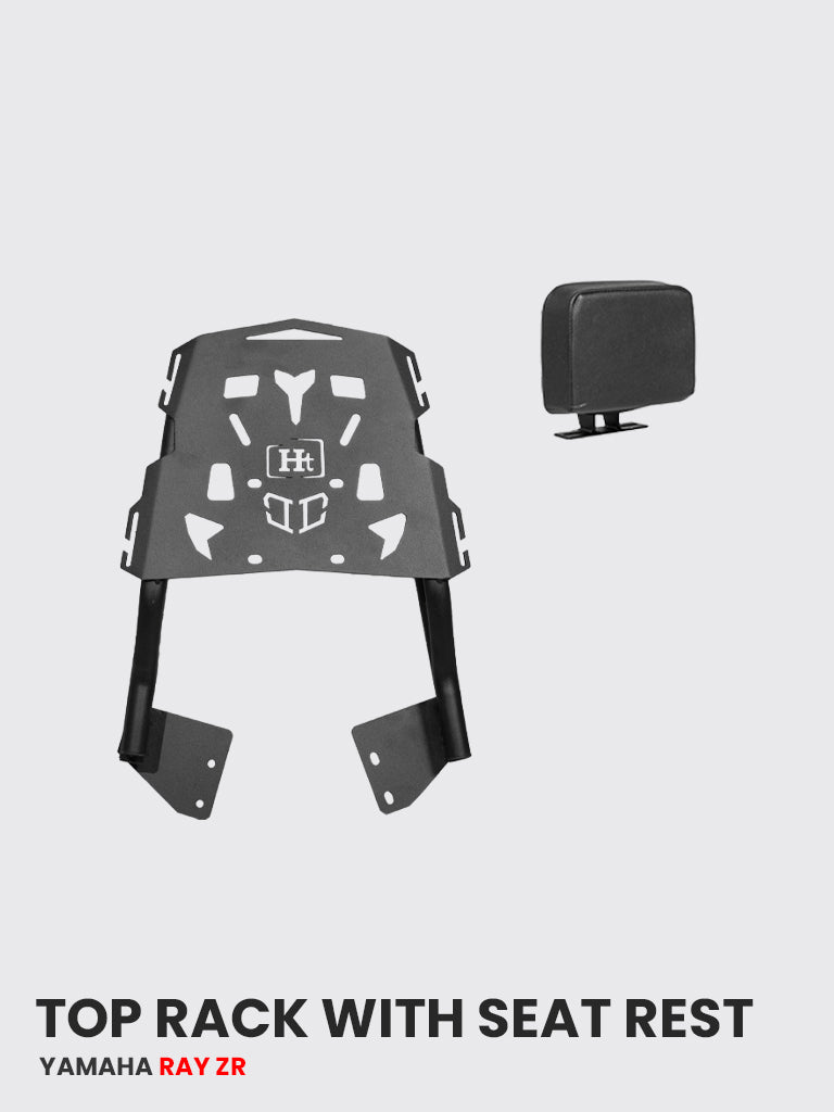 RAY ZR TOP RACK WITH SEATREST / BACKREST HTSC 112 – htexhaust