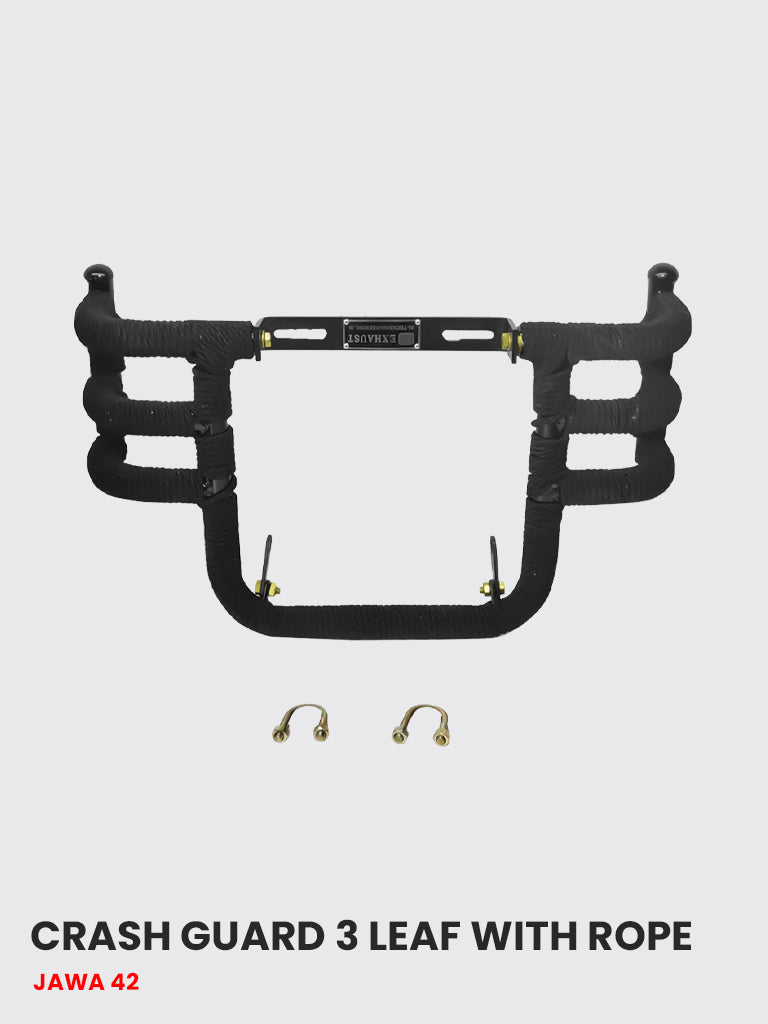 JAWA 42 CRASH GUARD 3 LEAF WITH ROPE - JW 401 – htexhaust