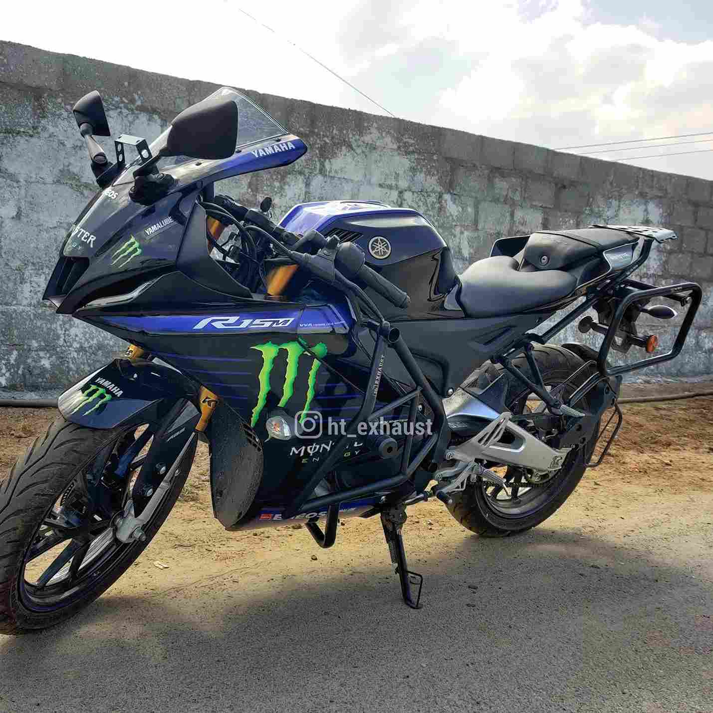 R15 V4 & R15 M YAMAHA TOP RACK WITH SADDEL STAY - SB 568 – htexhaust