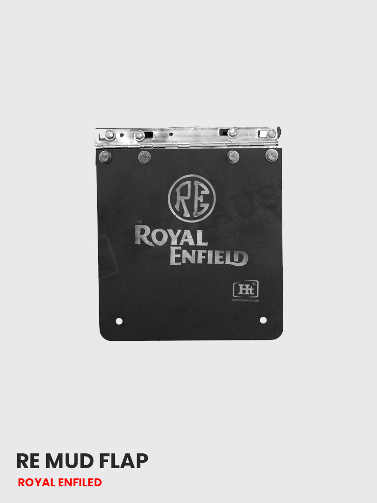 RE MUD FLAP CLASSIC & Bullet 350 (BLACK MATT) - RE 117 – htexhaust
