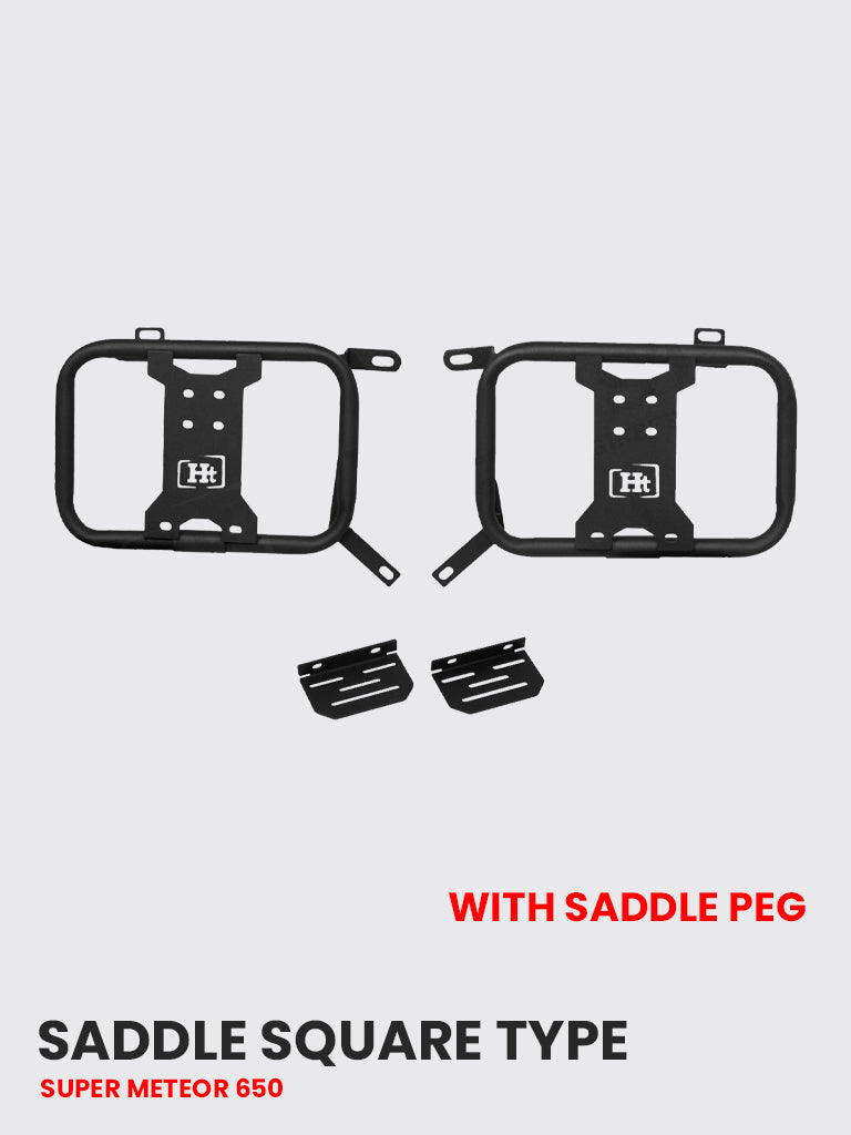 ROYAL ENFIELD SUPER METEOR 650 SADDLE SQUARE TYPE - RESM 105 – htexhaust