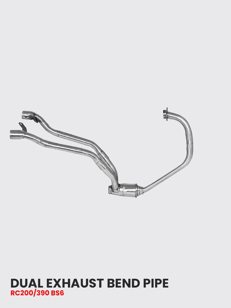 KTM RC 200 & 390 BS6 DUAL EXHAUST BEND PIPE - SB 763 – htexhaust