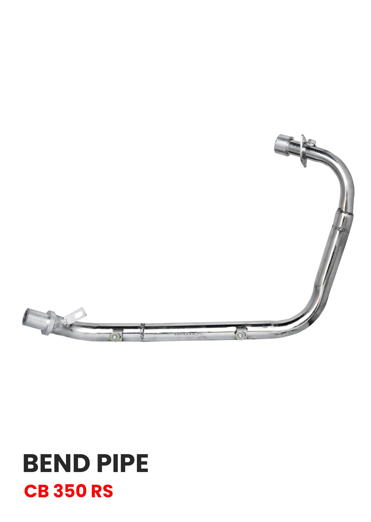RS CB 350 BEND PIPE STAINLESS STEEL-SB 1017 – htexhaust