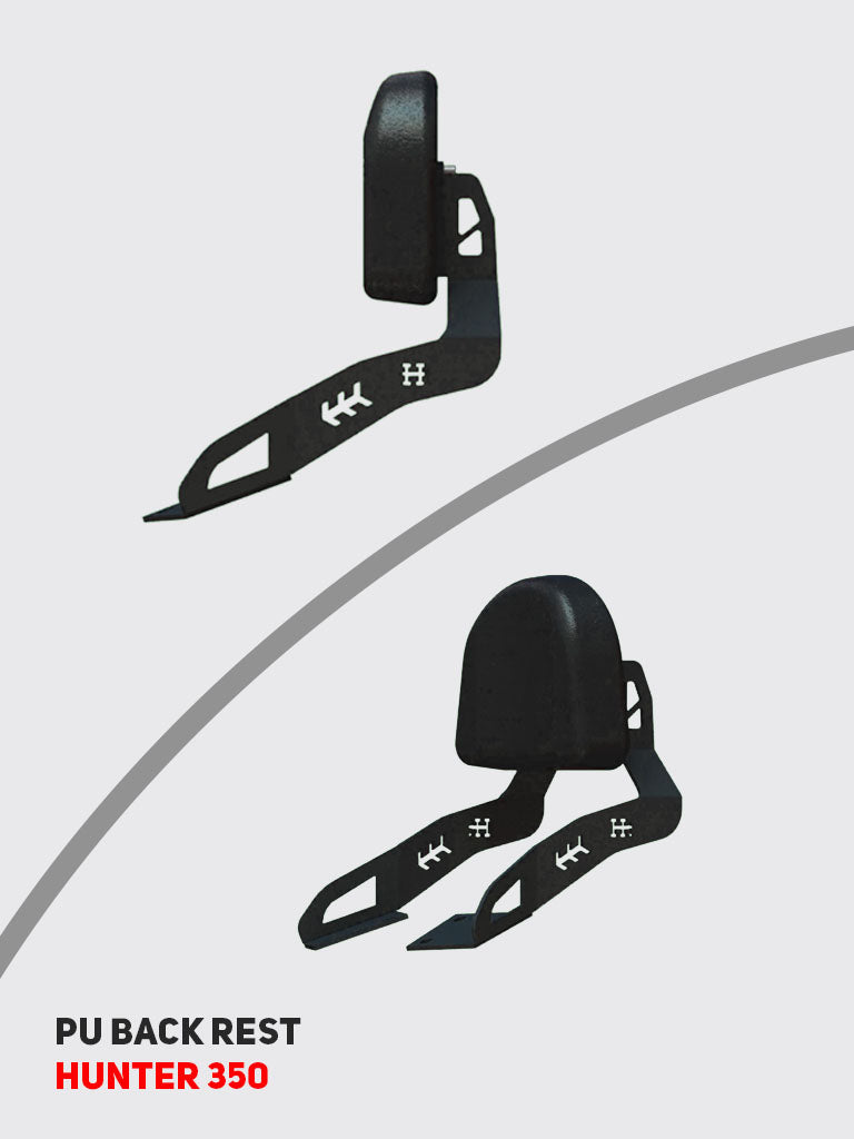 HUNTER 350 - PU BACK REST -SB 943 – htexhaust